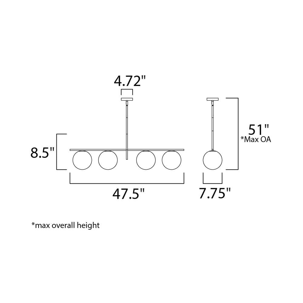 Vesper Linear Suspension Light – City Lights SF